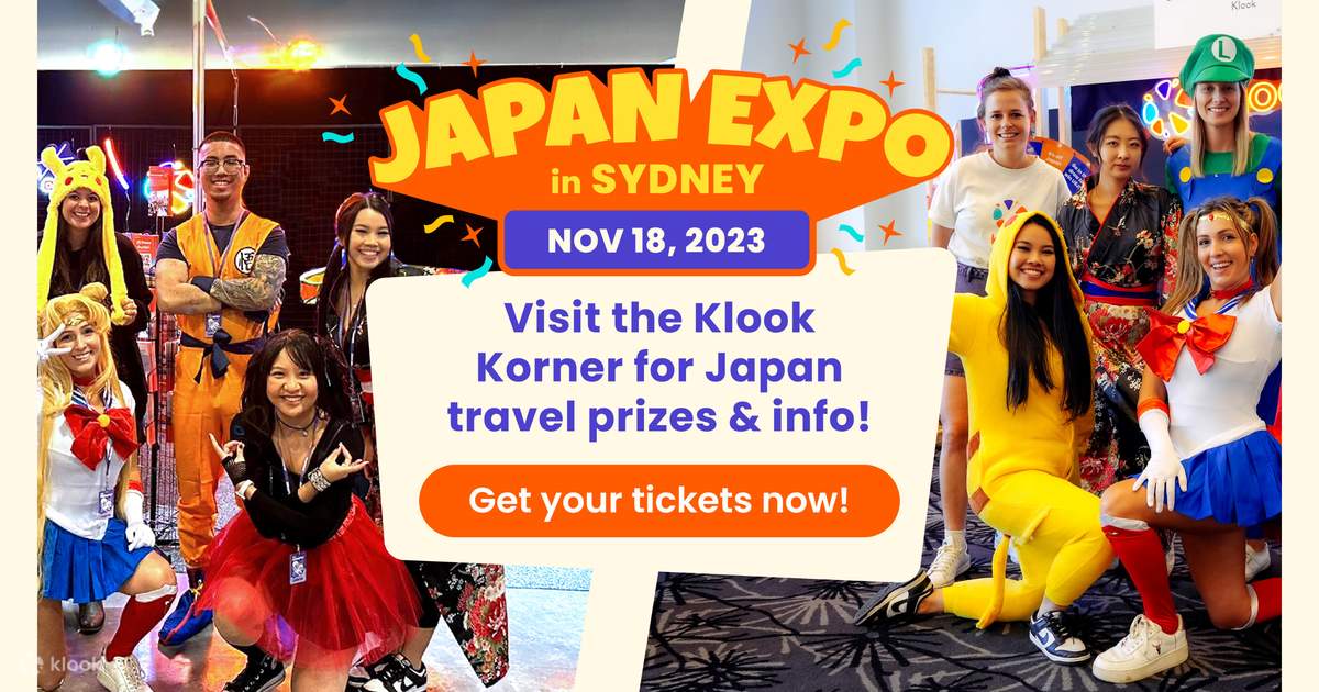 JAPAN EXPO 2023 - การเข้าชม KLOOK ในซิดนีย์ - Klook ประเทศไทย